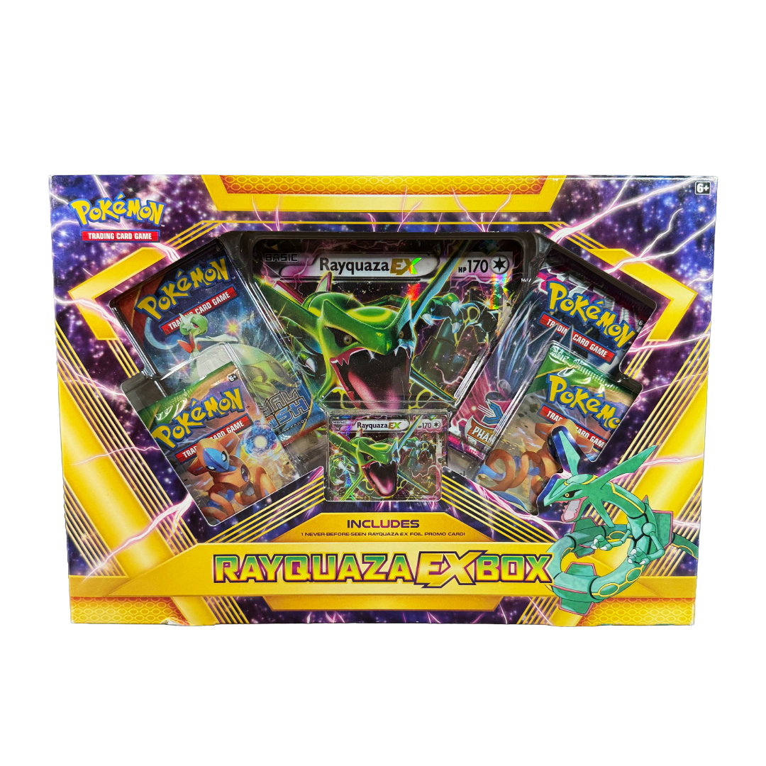 XY Rayquaza EX Collection Box – Loose Packs Trading Co.